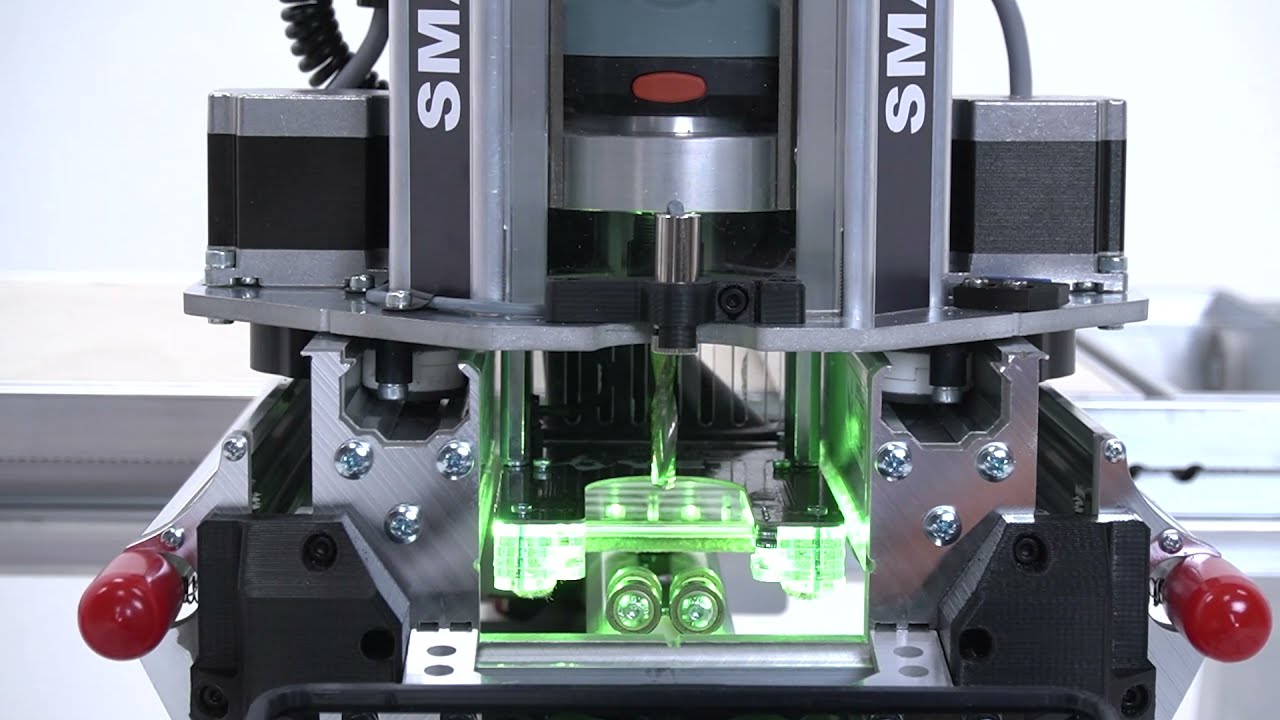 SmartBench - CNC-fræser fra Yeti Tool - YouTube