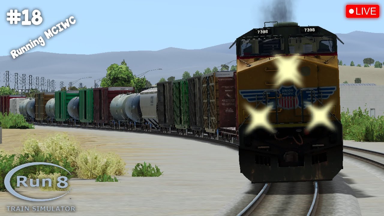 Run8 Train Simulator V3 #18 (Live Stream 28-9-22) Manifest from City of ...