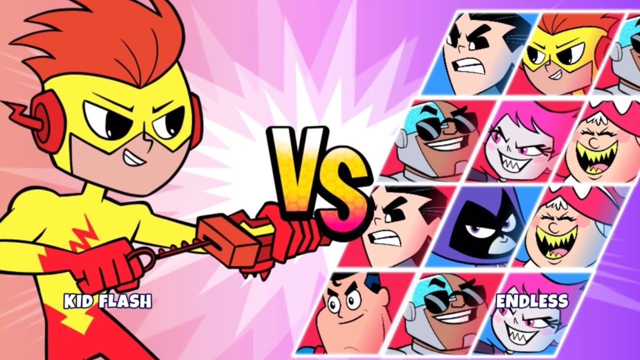Teen Titans Go Jump Jousts 2 Kid Flash Vs All Who’s Better Fighter ...