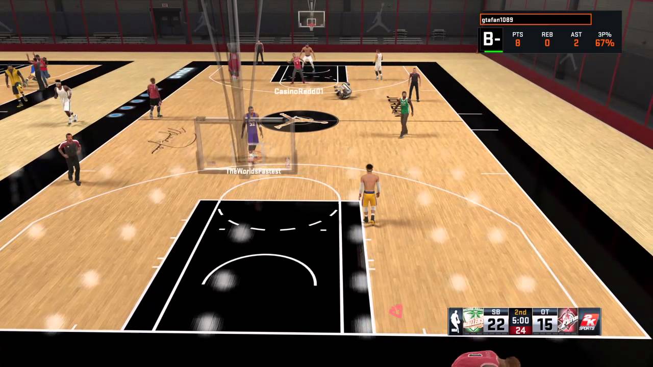 NBA 2K15 REC FULLCOURT SHOT!!! - YouTube
