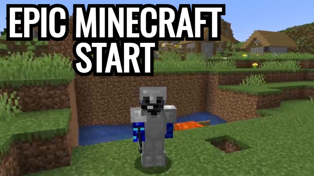 Amazing Start to Minecraft Survival | Minecraft Survival S1 E1 - YouTube