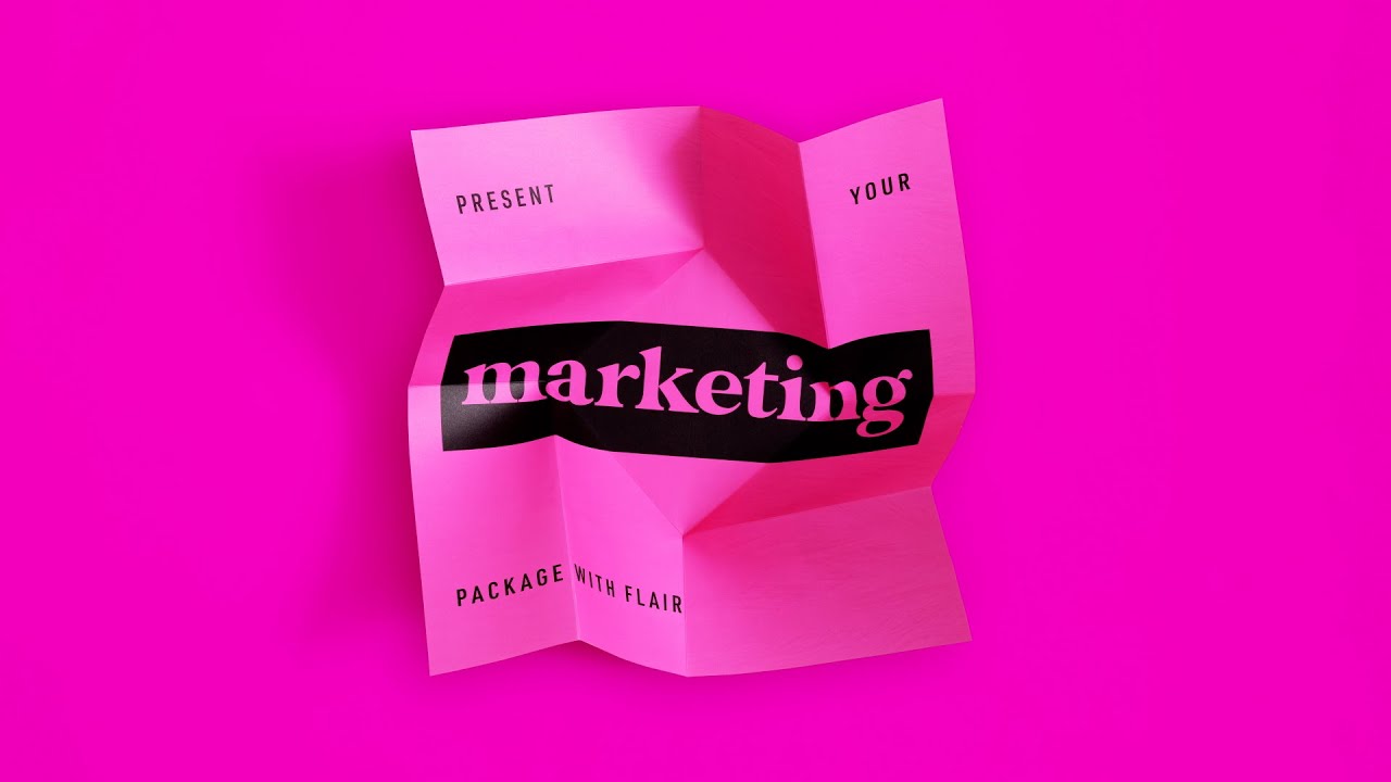 Break out of traditional marketing with custom Designer Folds - YouTube