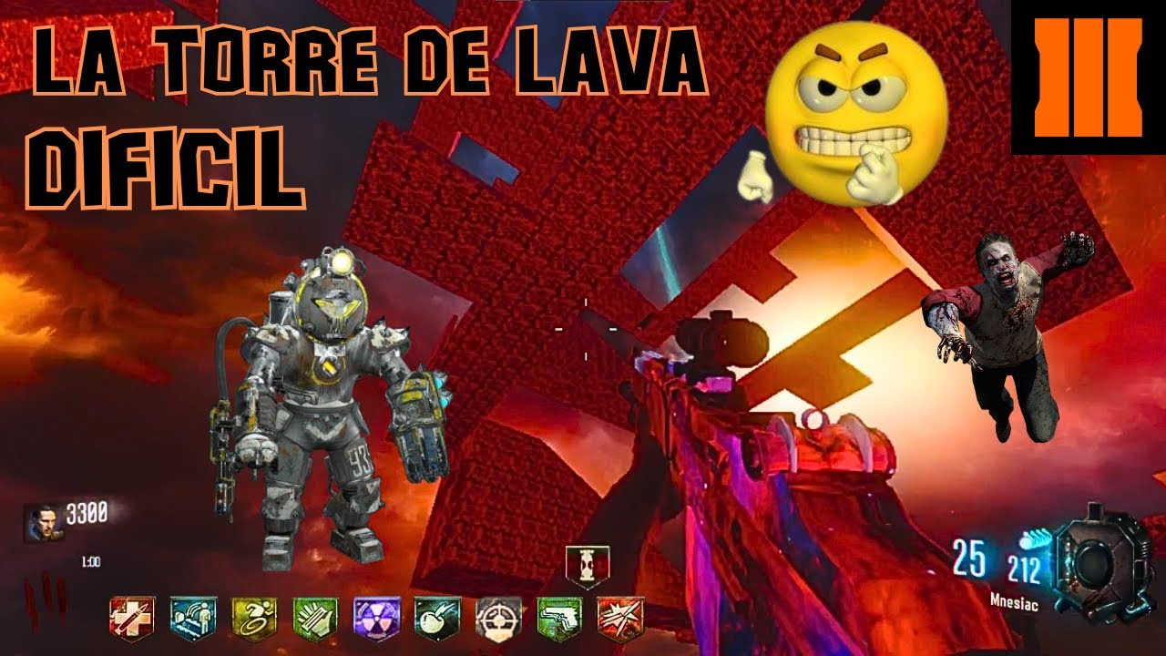 CUSTOM MAP DE LA TORRE DE LAVA EN BLACK OPS 3 ZOMBIES - PC - YouTube