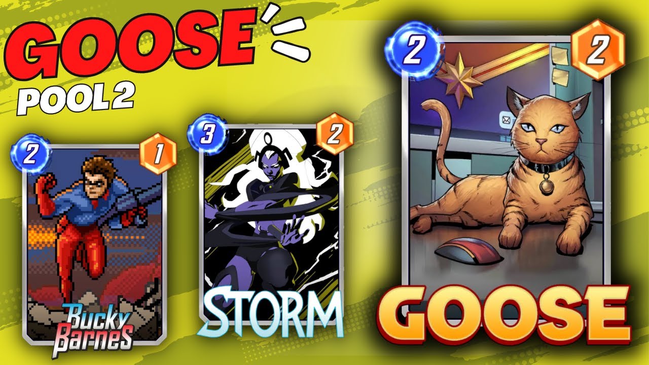 Goose Deck Pool 2 - Marvel Snap Early Pool 3 Deck - YouTube