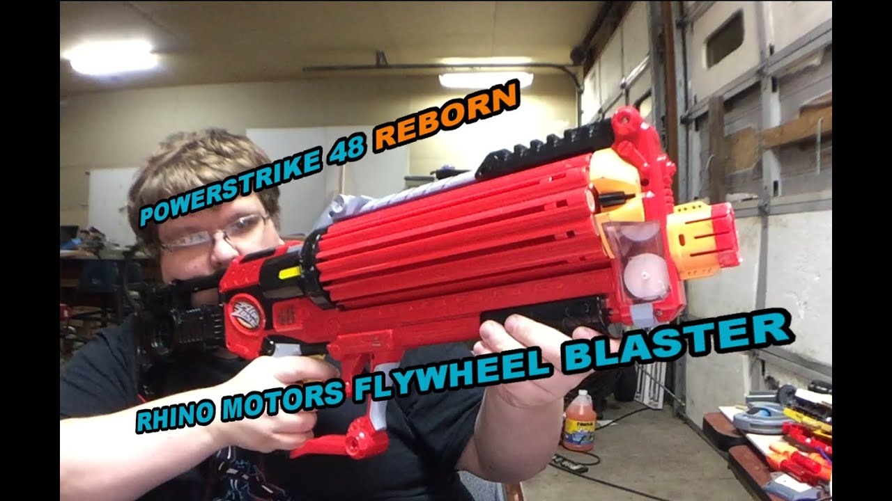 REBORN AirZone Powerstrike 48 - Next-level SLAMFIRE Flywheel Blaster ...