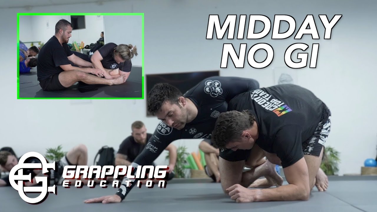 Options from the Dogfight Position NoGi BJJ| Grappling Education - YouTube