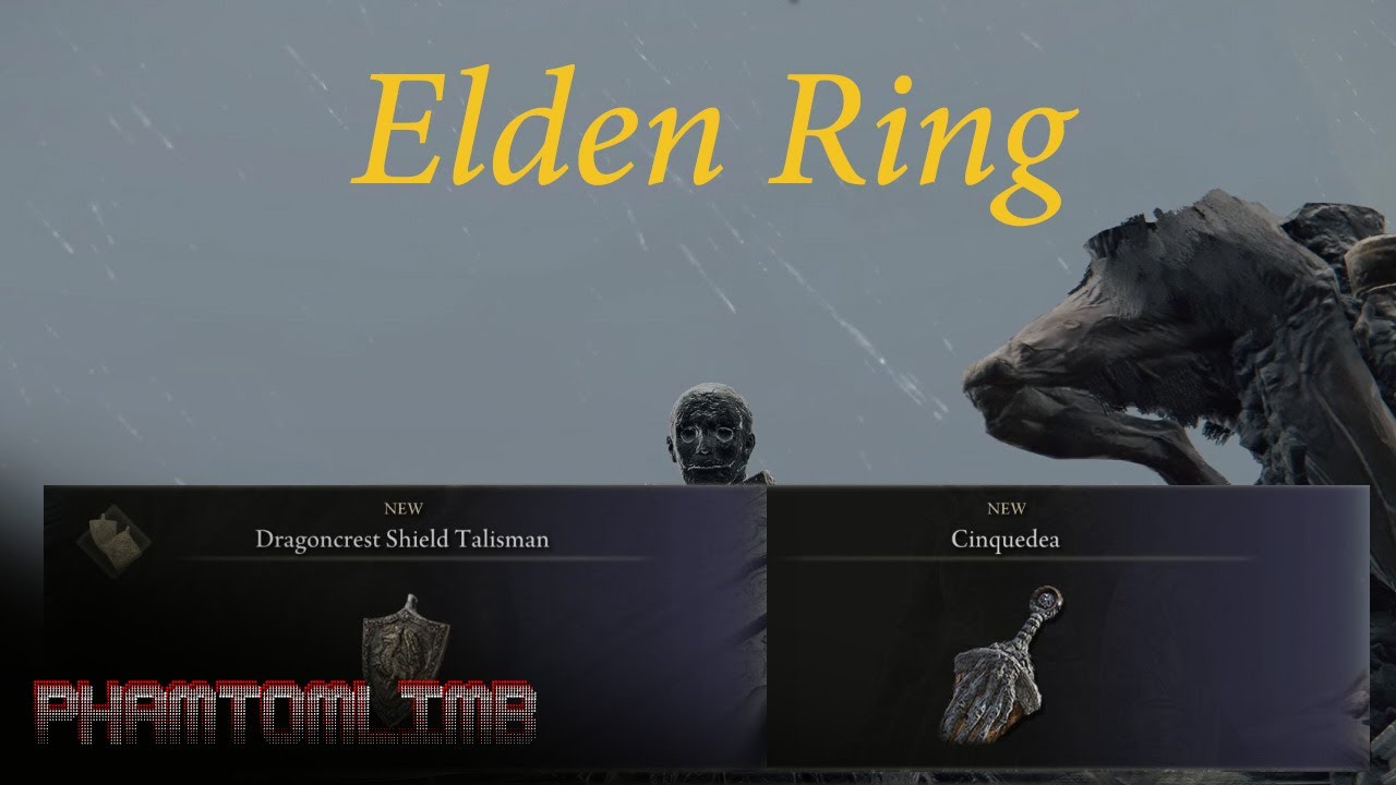 Elden Ring: Dragoncrest Shield Taliman & Cinquedea Dagger locations ...