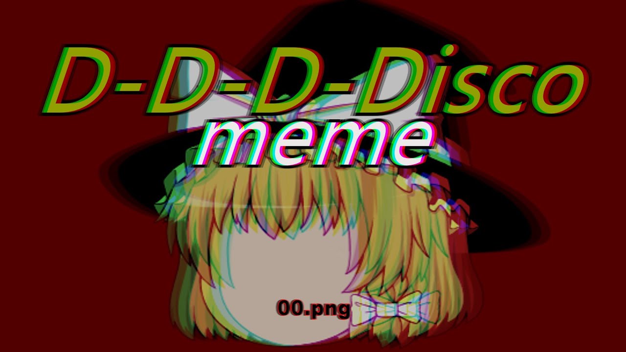 【ゆっくりmeme】D-D-D-Disco meme - YouTube