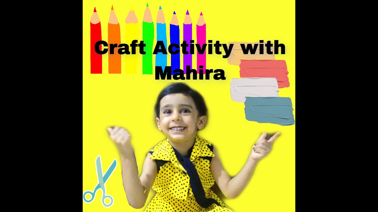 Dream Catcher with Mahira | Craft ideas for Kids | Activity for Toddlers - YouTube