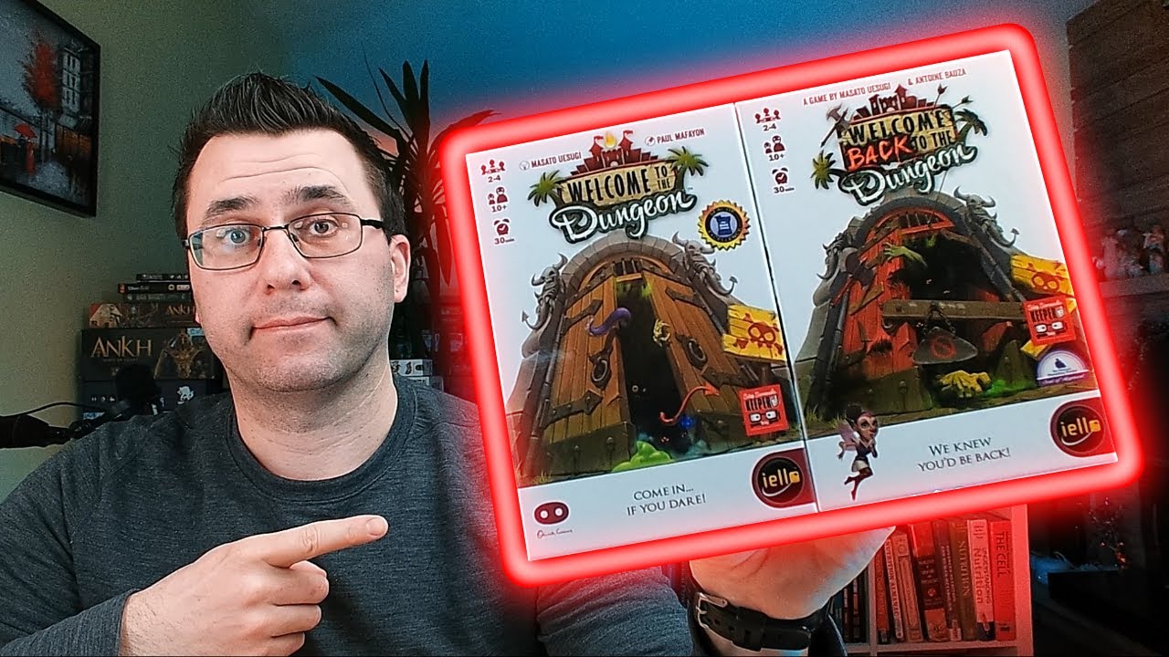 Welcome to the Dungeon - too Nerdy for Casual Players and too Casual for Nerds // Board Game ...