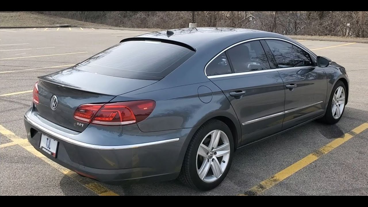 Volkswagen CC Roof Spoiler - A GREAT CHEAP MOD - YouTube