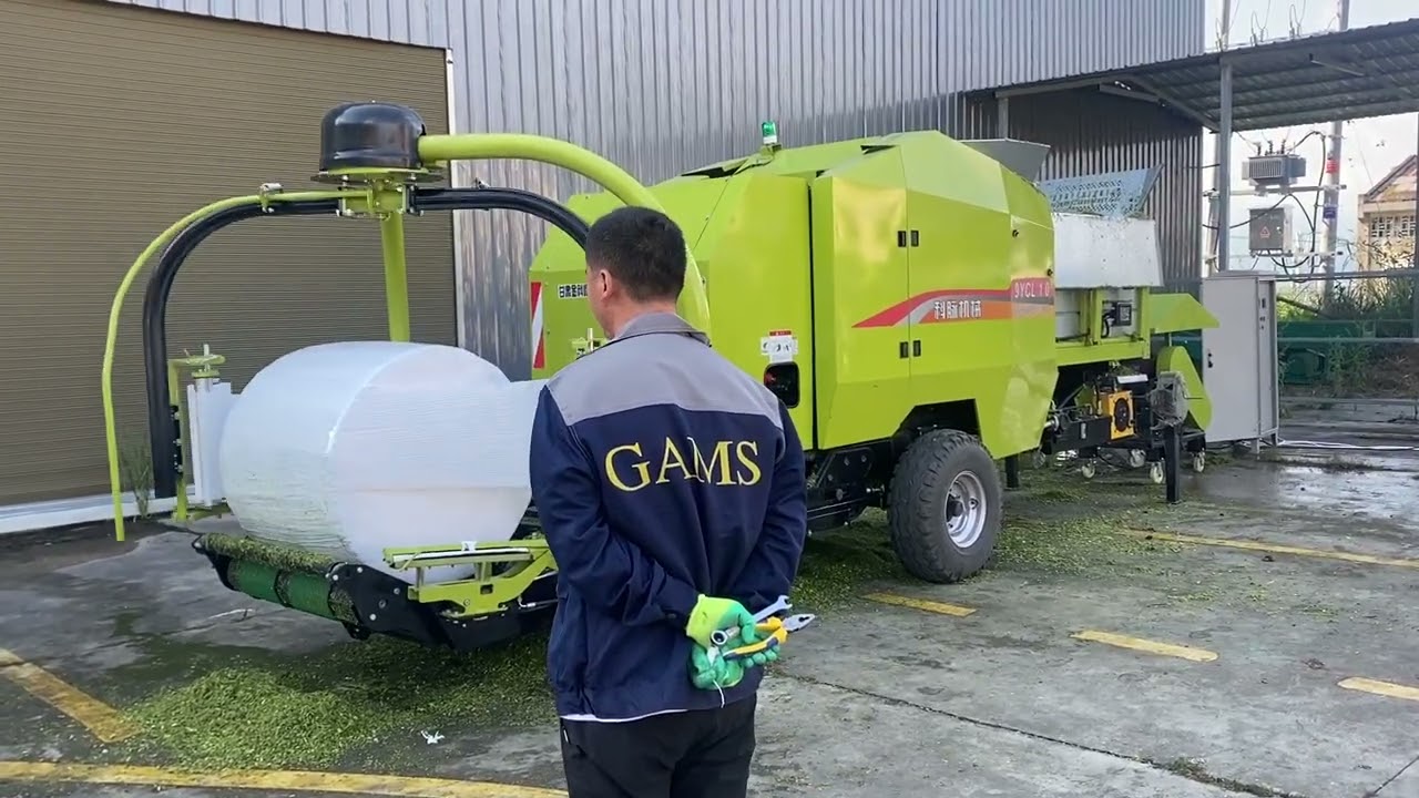 Heavy Duty Combi Bale Wrapper-500, High production Capacity ...