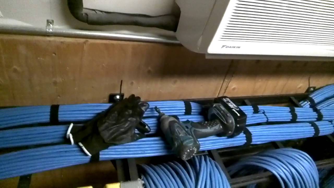 #IHT DRESSING CABLE IN THE DATA ROOM PART 1 - YouTube