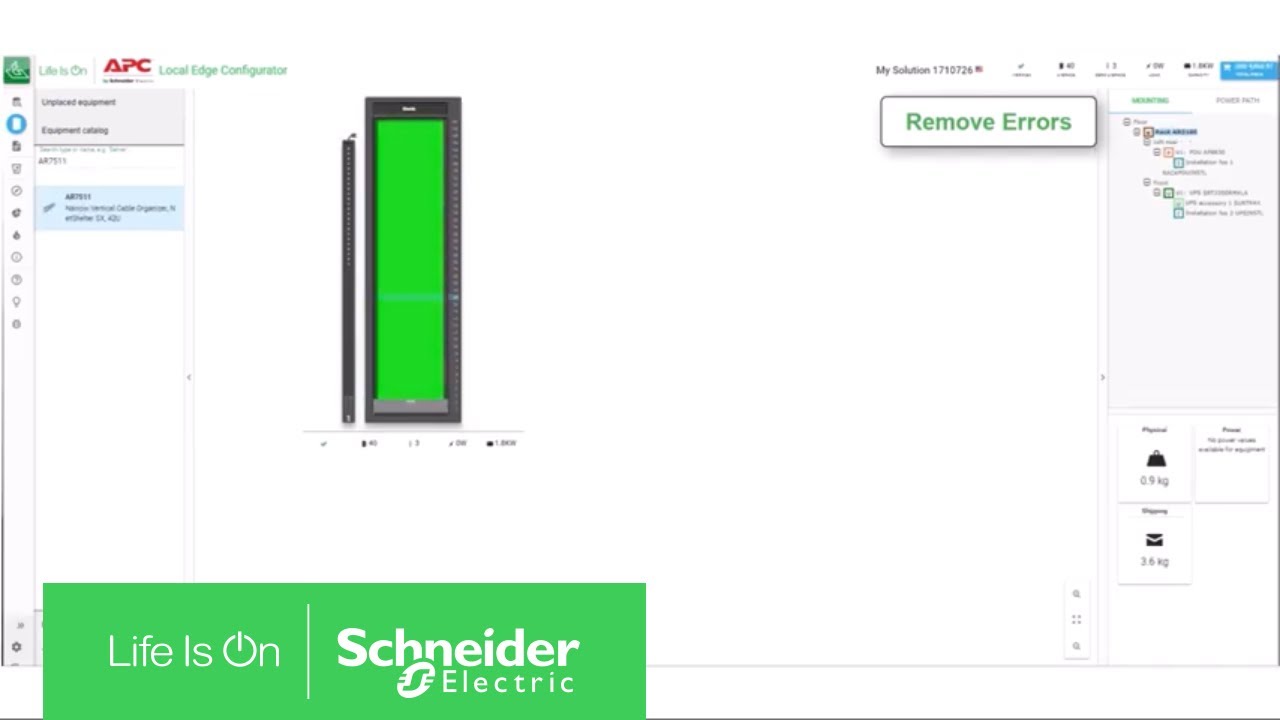 How to Integrate a Rack With Local Edge Configurator | Schneider ...