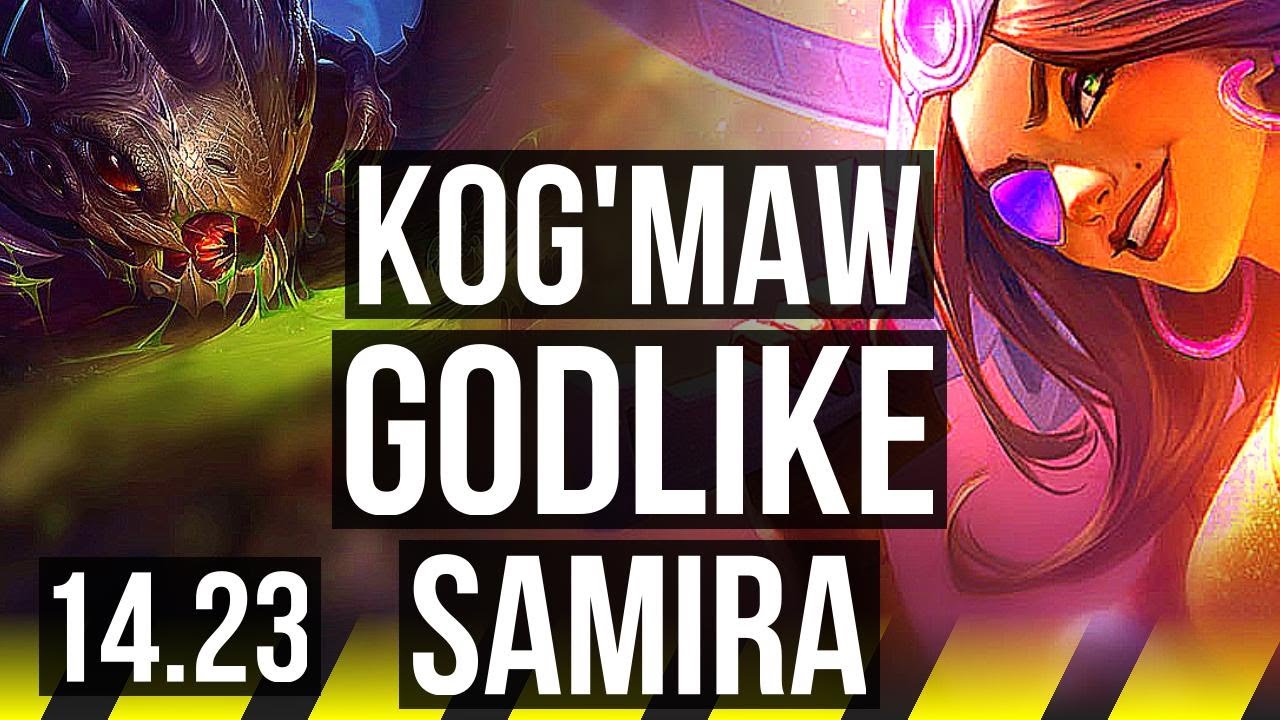 KOG'MAW & Alistar vs SAMIRA & Nautilus (ADC) | Rank 7 Kog'Maw, 1000+ games | BR Challenger | 14. ...