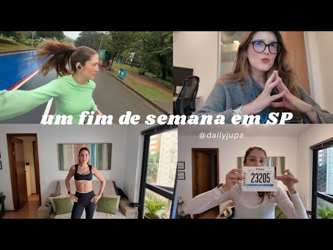 routine vlog ~ um fds em sp: trabalho, procedimentos, comprinhas, prova de corrida e amizade