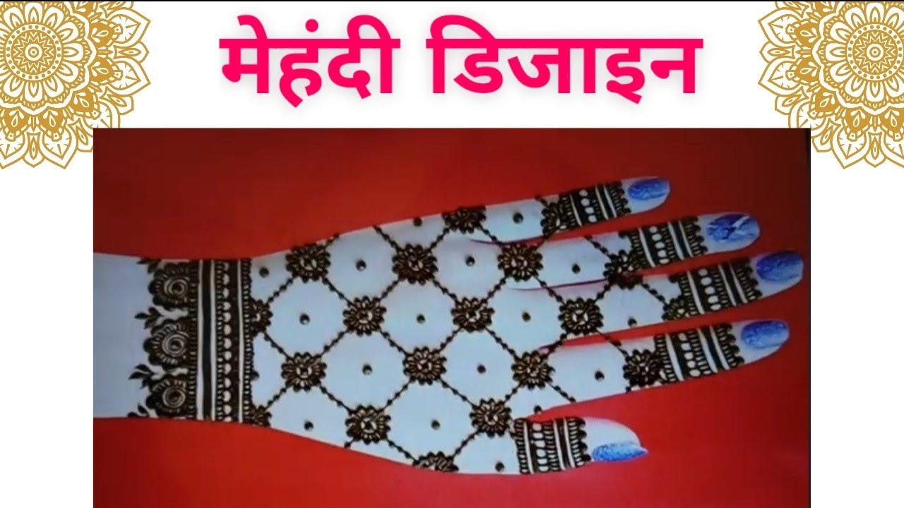 Back hand mehndi designs new modal very easy #mehndi - YouTube