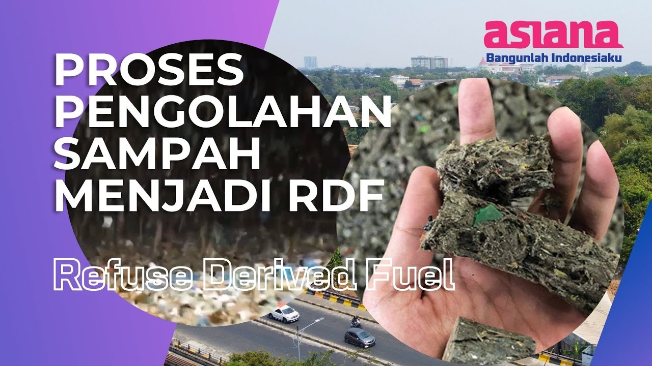 Proses Pengolahan sampah menjadi RDF - YouTube