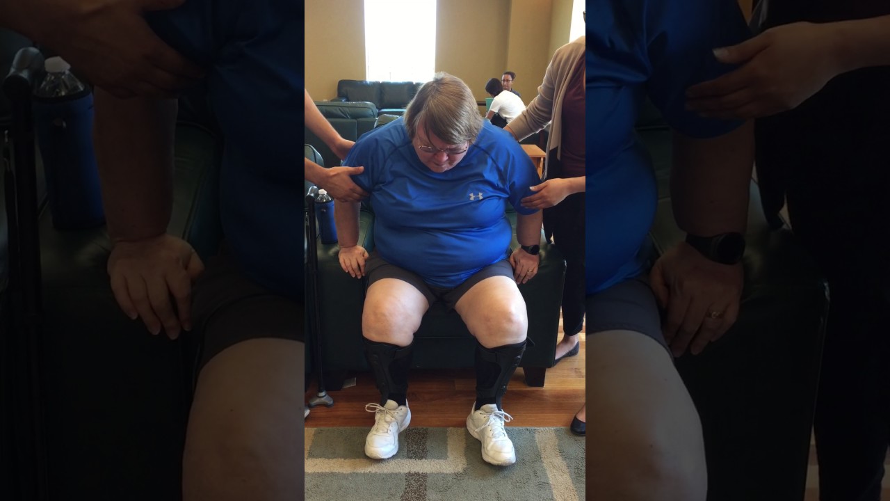 STS from low chair - YouTube