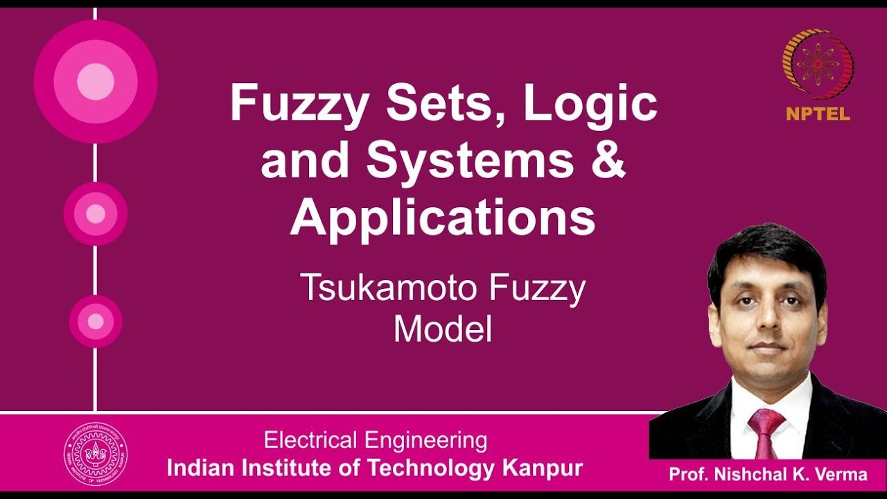 Lecture 59: Tsukamoto Fuzzy Model By Prof. Nishchal K. Verma - YouTube