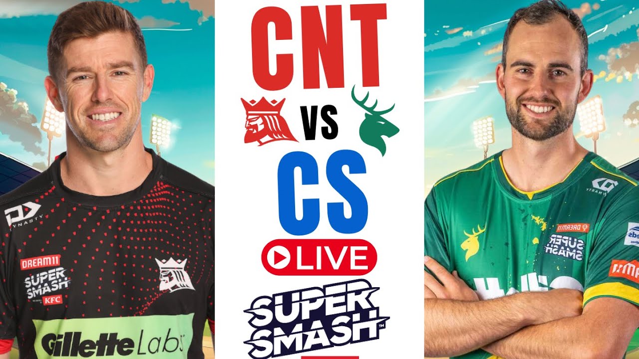 Super Smash Final live-Central Stags vs Canterbury Live | Super Smash ...