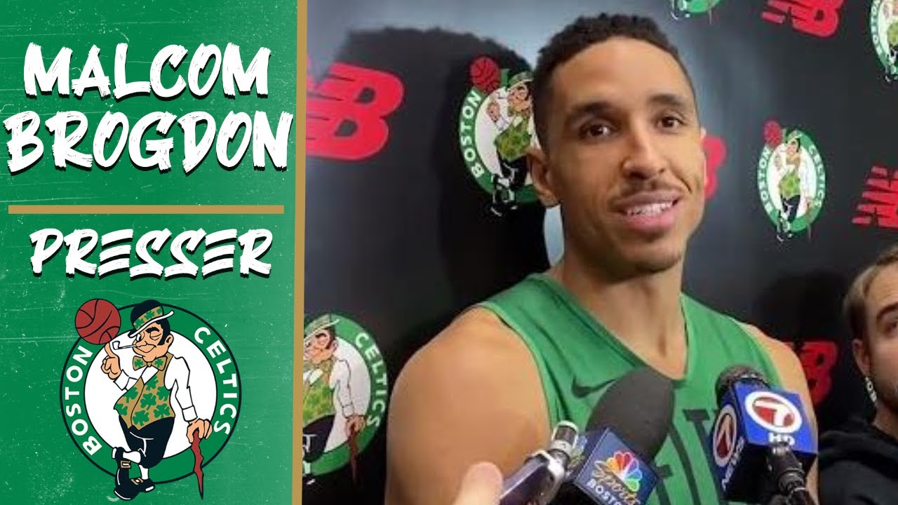 Malcolm Brogdon: We Just Got to Make Shots, It's That Simple | Celtics Practice - YouTube