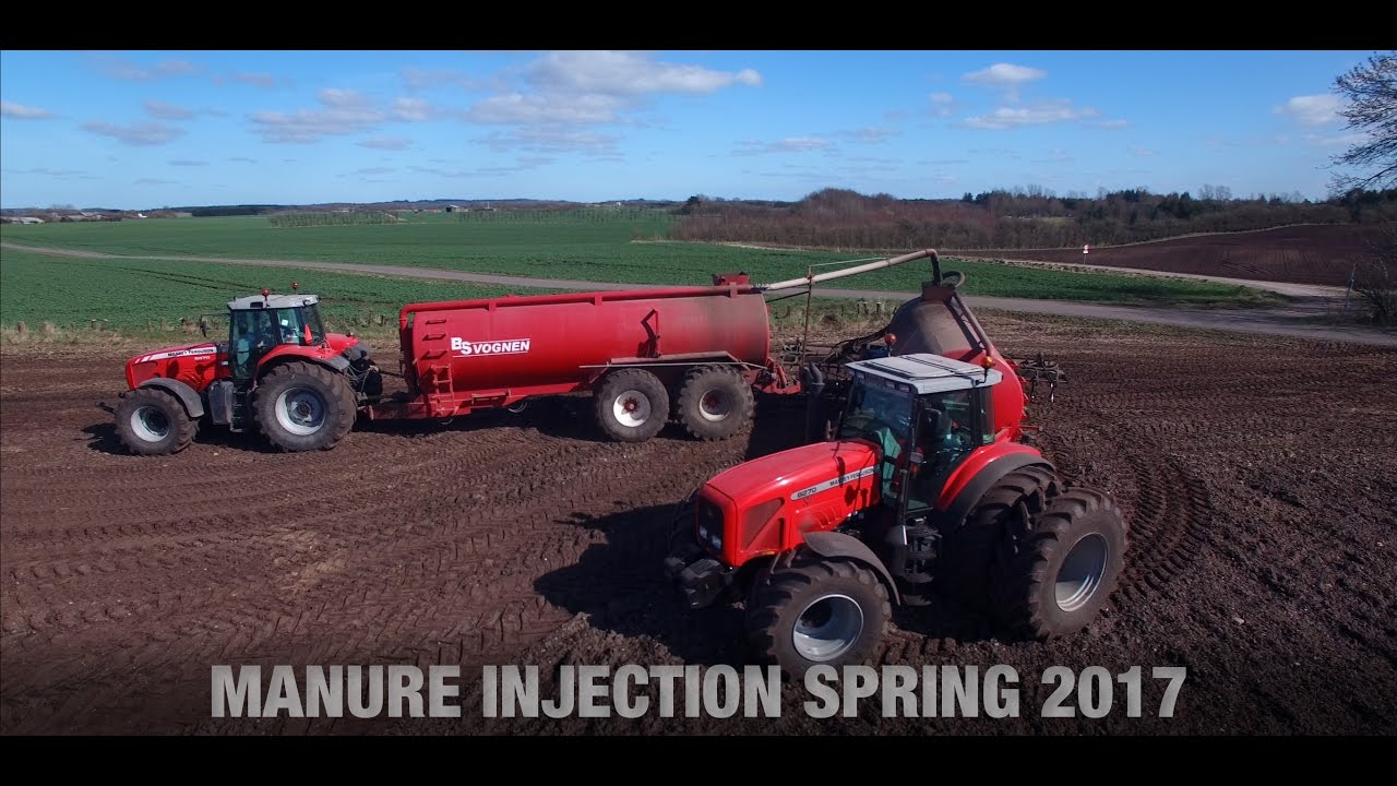 Manure Injection Spring 2017 in 4K - YouTube