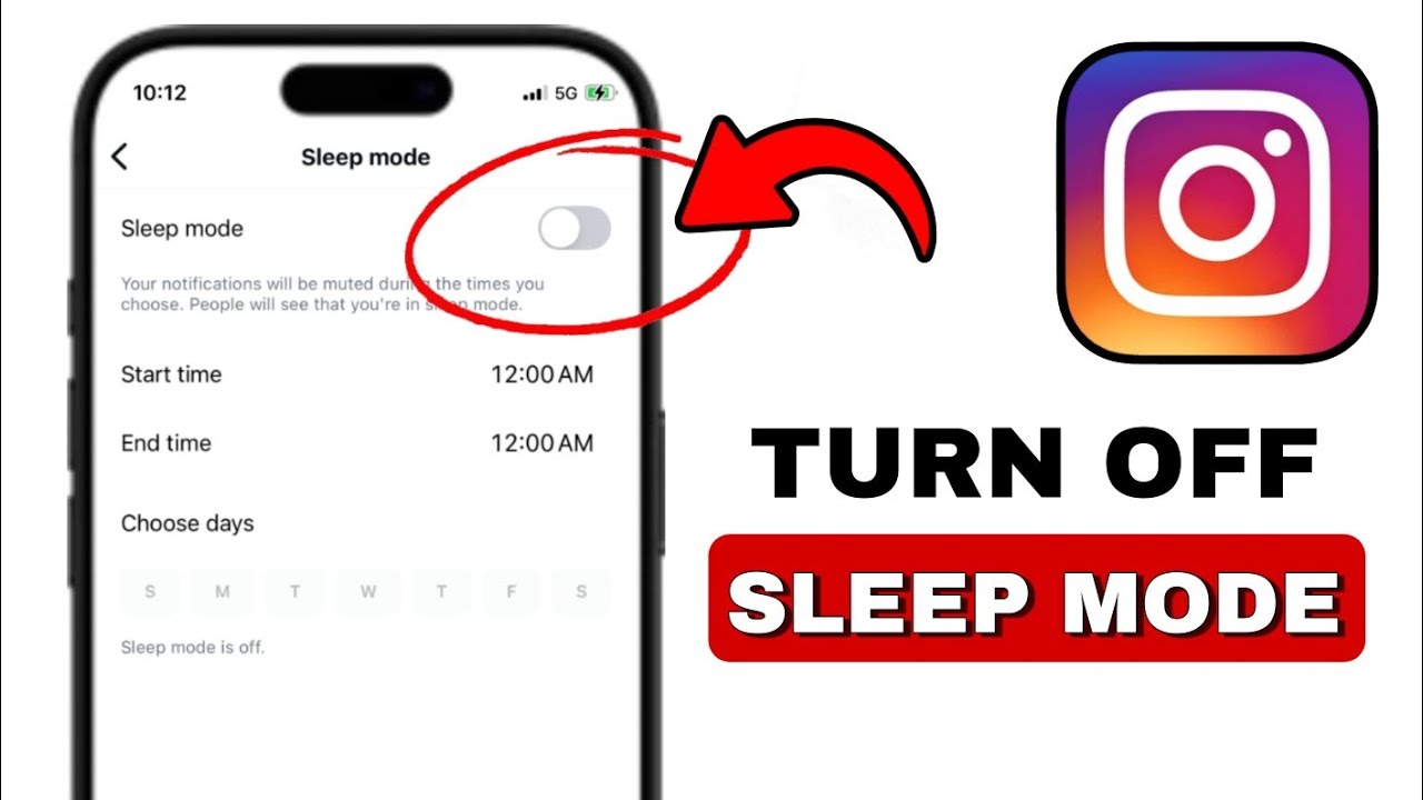 How to turn off sleep mode (quiet mode) on Instagram | iOS & Android ...