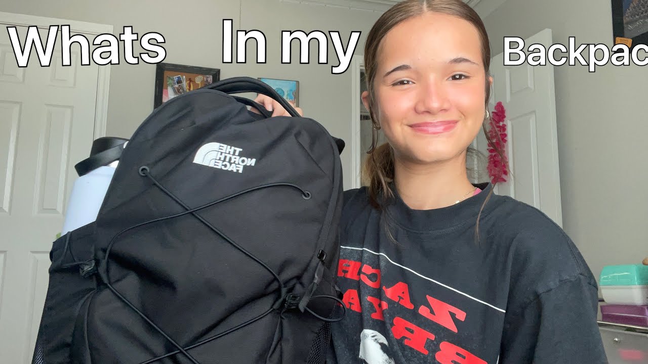 Whats in my backpack 2024(8th grade) - YouTube