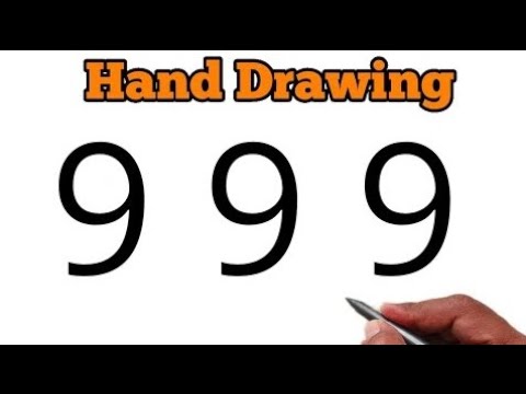 How to draw hand from Drawing number 999 | Easy hand drawing For ...