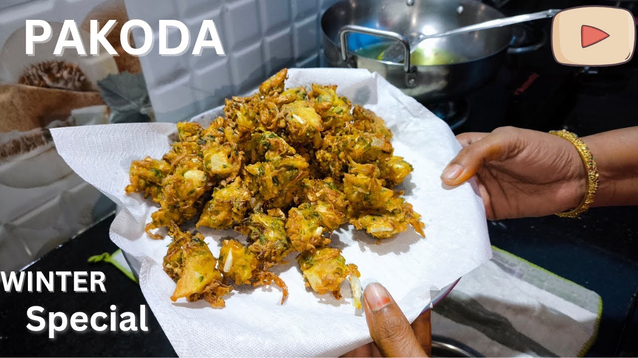 How To Make Pakoda At Home | Pakoda In Rainy Season | Anu's Kitchen ...