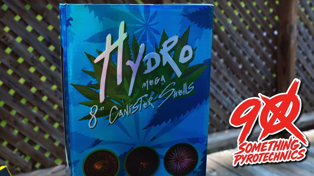 Hydro - 8" Canister Shells - 4K - YouTube