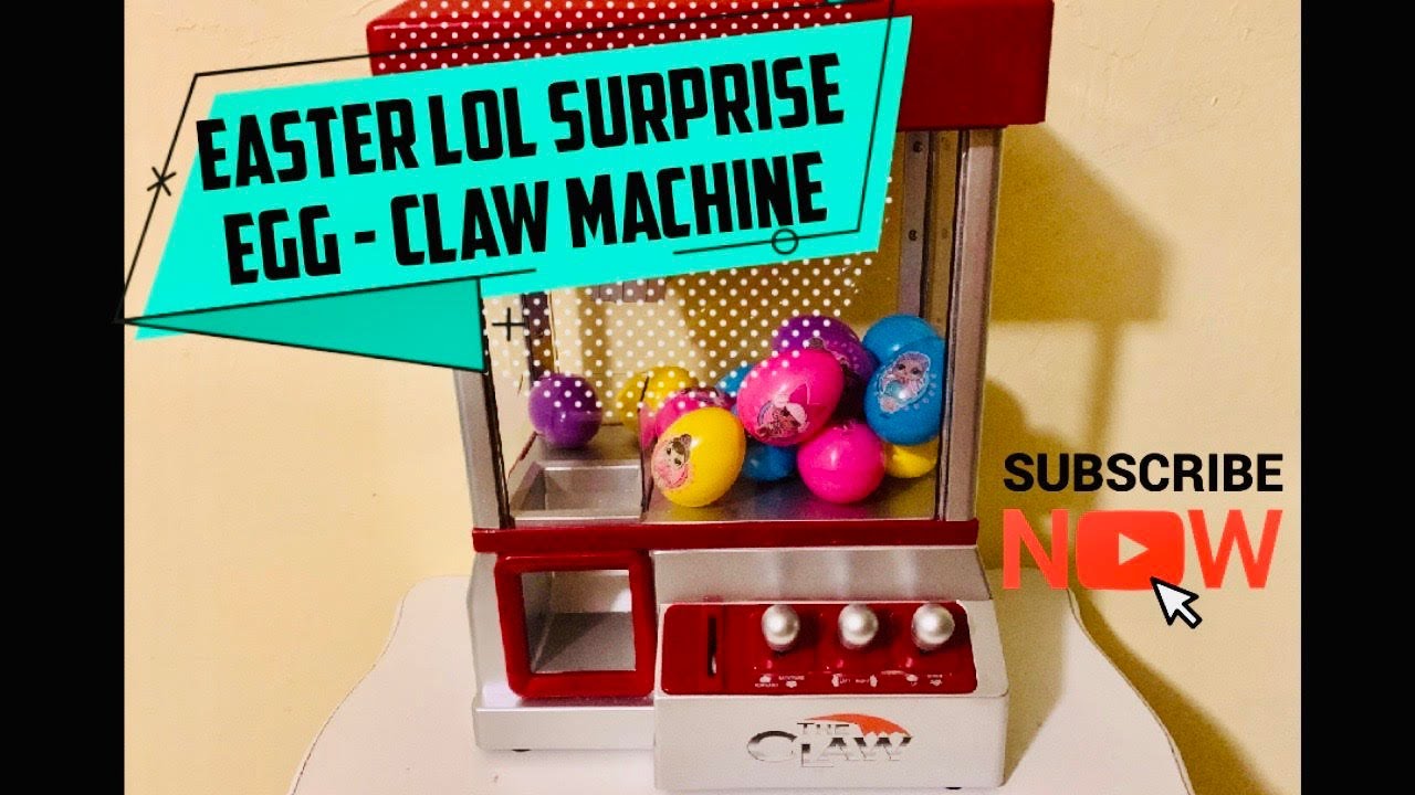 Claw Machine With LOL Surprise Doll#toy Eggs - YouTube