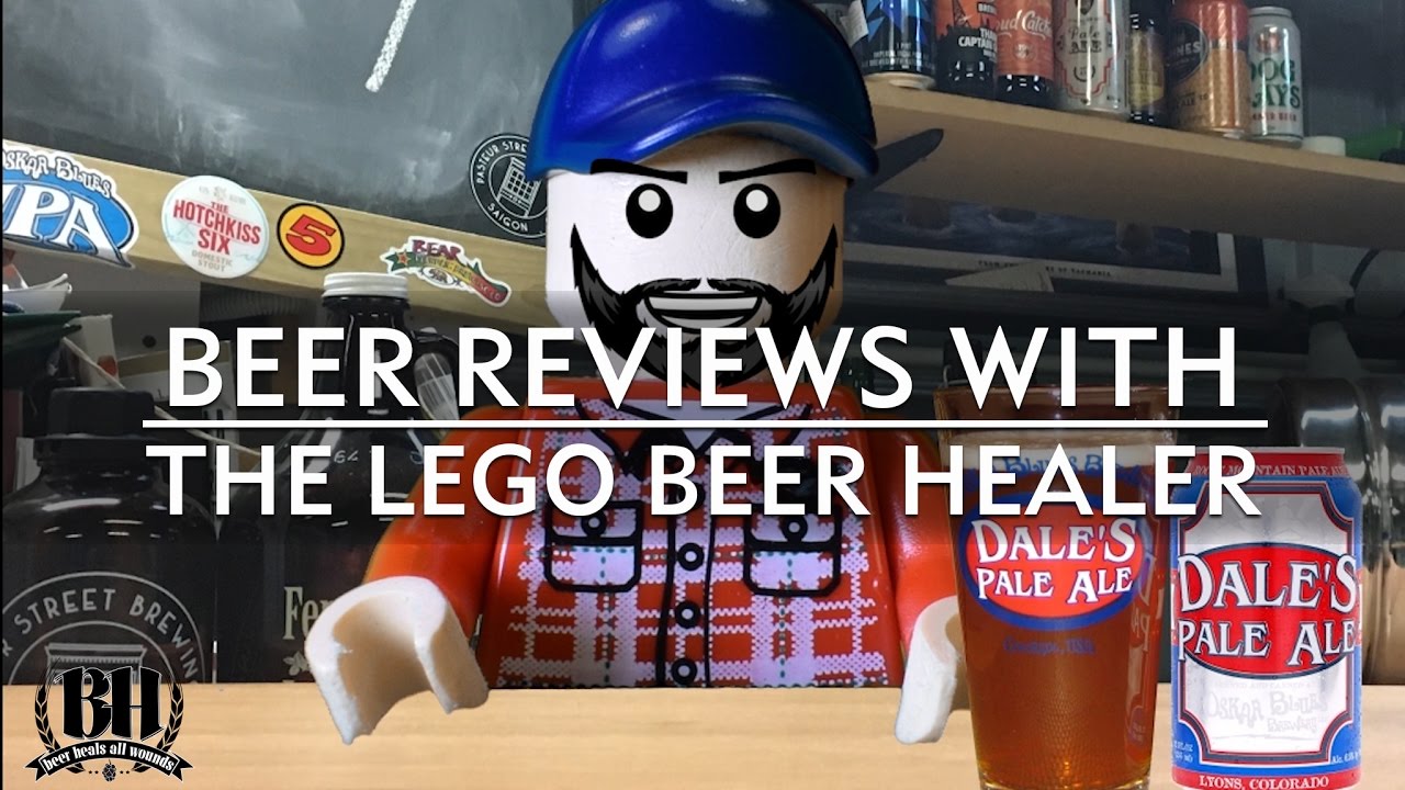Lego Beer Healer Reviews Dale's Pale Ale - YouTube