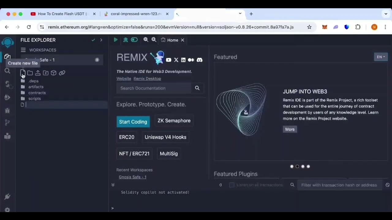 FULL TUTORIAL HOW TO CREATE Flash USDT - YouTube