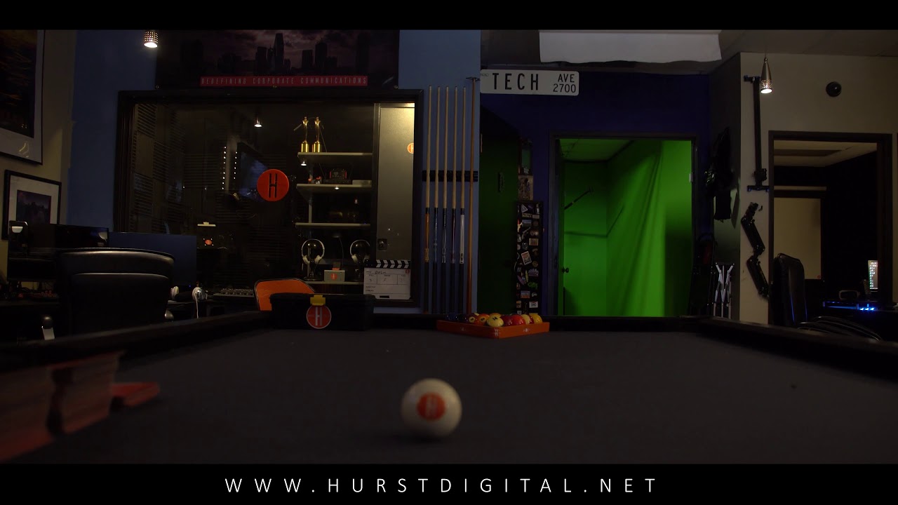 Hurst Digital Pool Table - YouTube