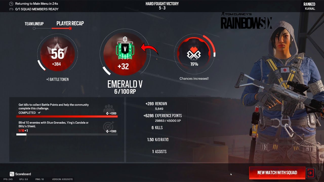 I HIT EMERALD IN RAINBOW SIX SIEGE! (Siege X Series Part 9) - YouTube