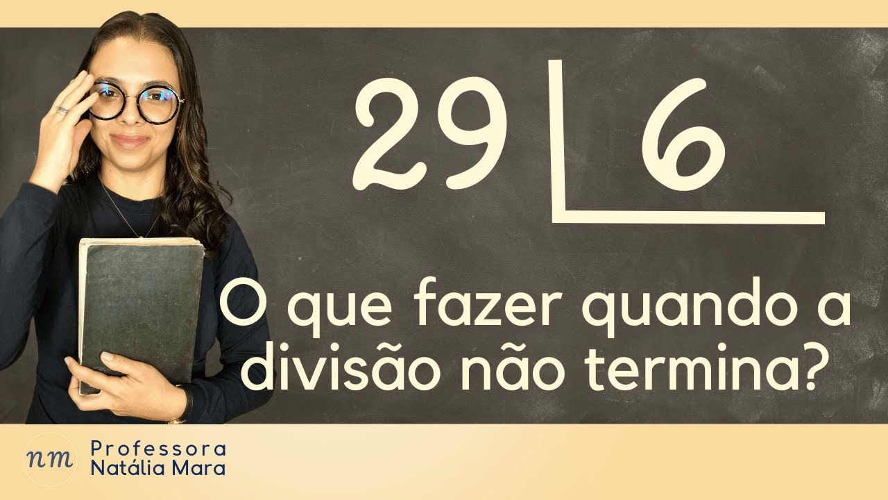 29÷6 | 29/6 | 29 dividido por 6| Como dividir 29 por 6? | Aula de ...