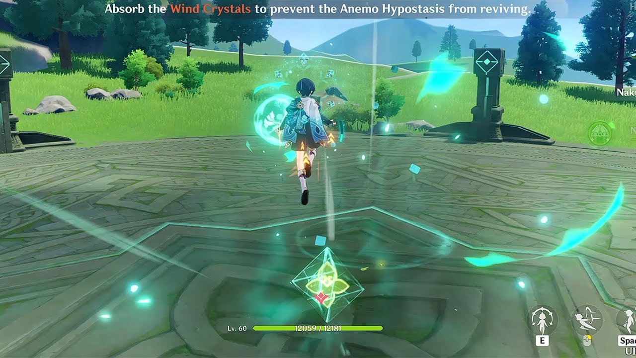 The Superior Feeling Of Using Wanderer Against Anemo Hypostasis - YouTube