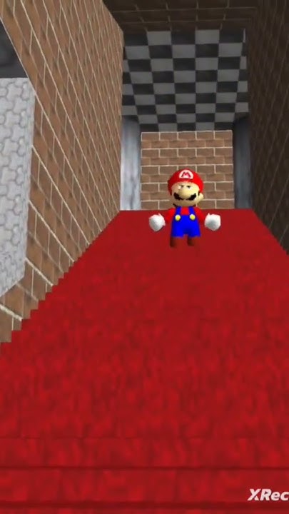 doing the backwards long jump in super mario 64 #game #superjump #speedrun #nintendo #gaming ...