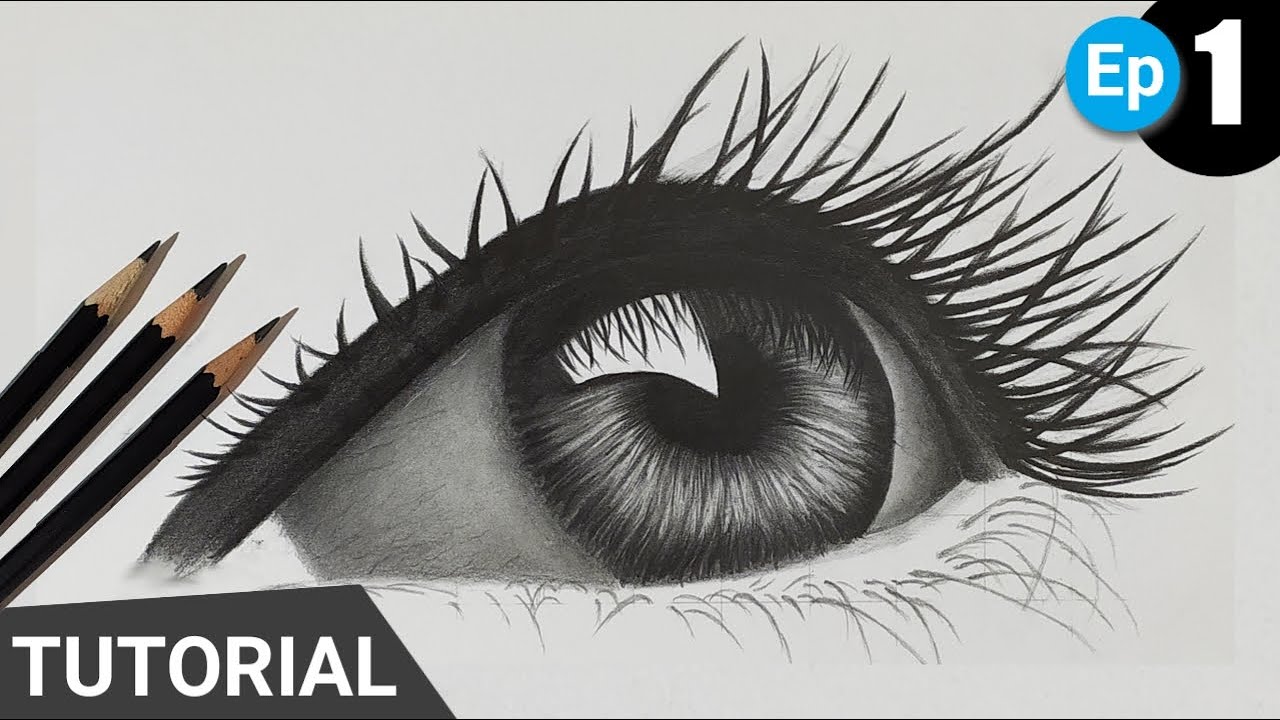 How to Draw Hyper Realistic Eyes | Step by Step | art by Jaswanth K K ...