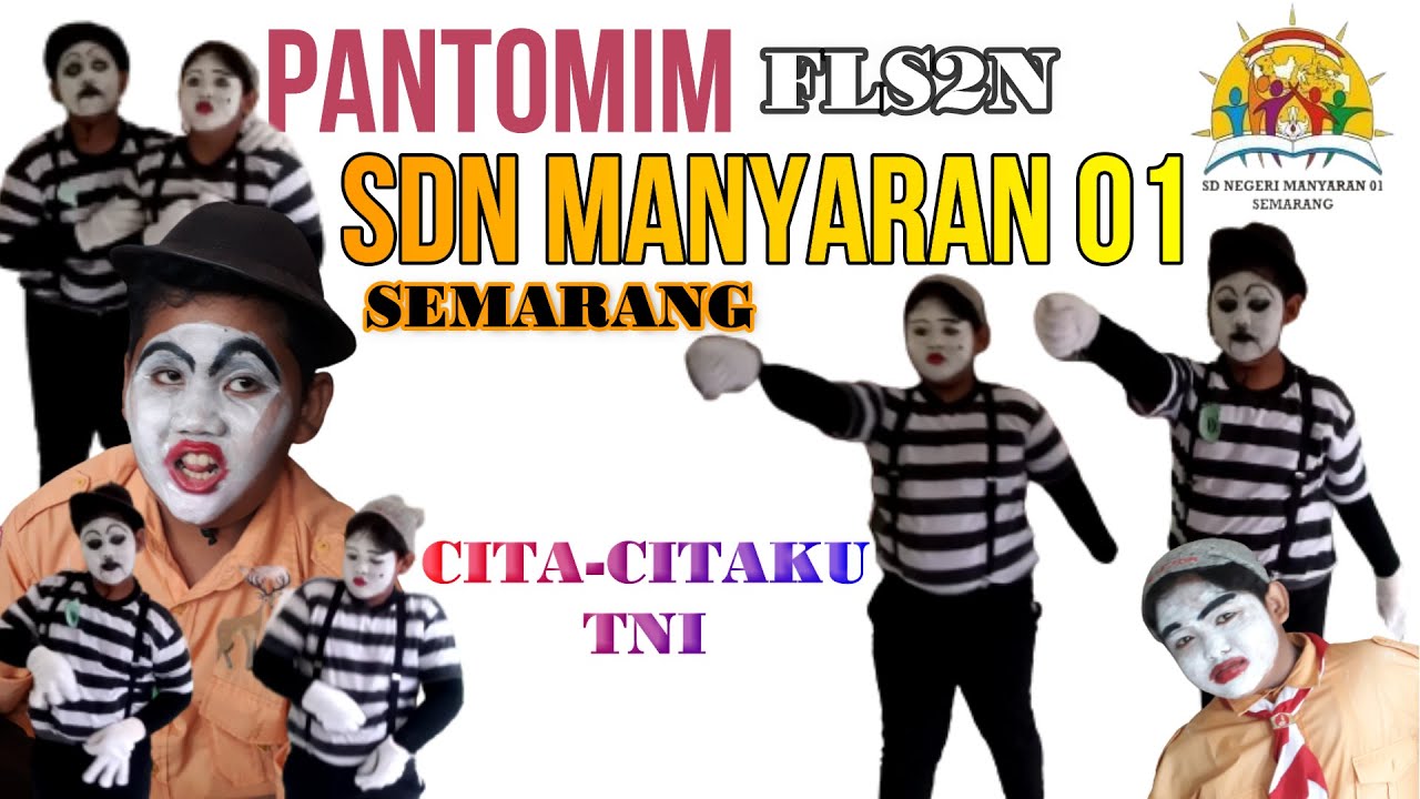 Pantomim SDN Manyaran 01 Semarang tahun 2022 (Satrio & Rafa) #FLS2N# ...