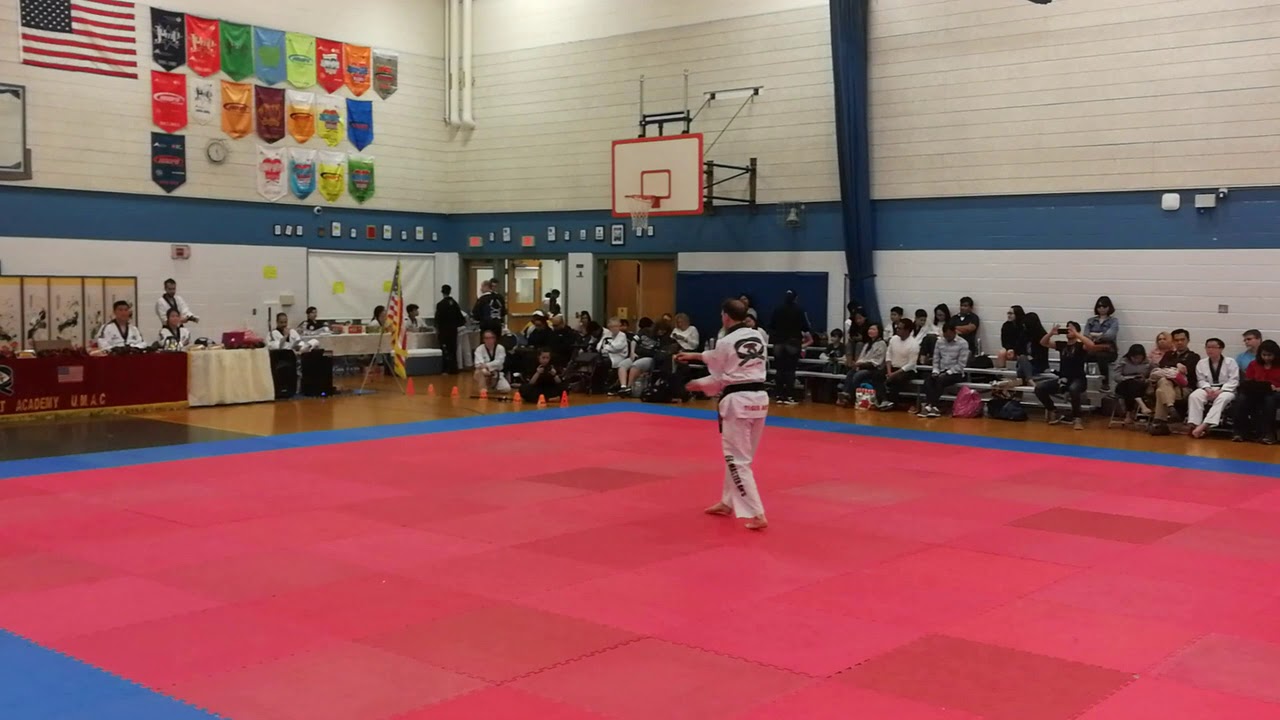 2nd Dan Creative Poomsae Music Only - YouTube