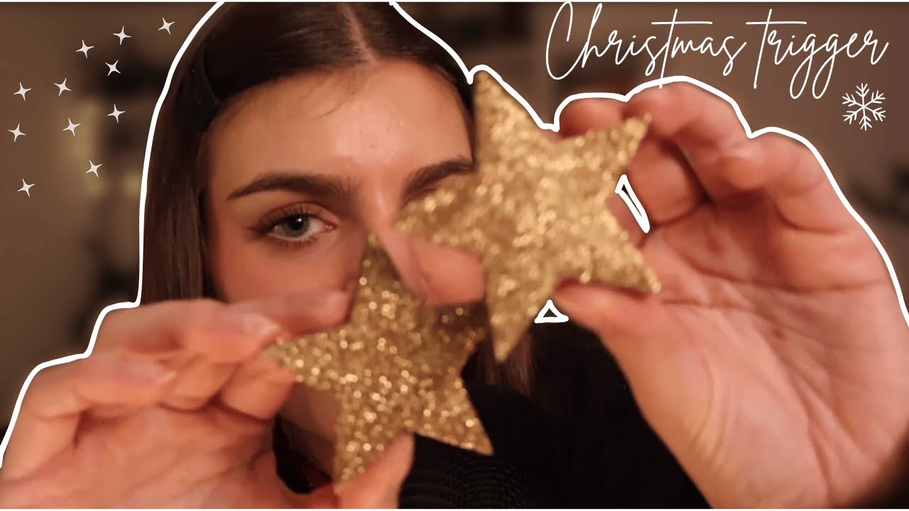 ASMR - cozy Christmas themed trigger (German whisper) - YouTube