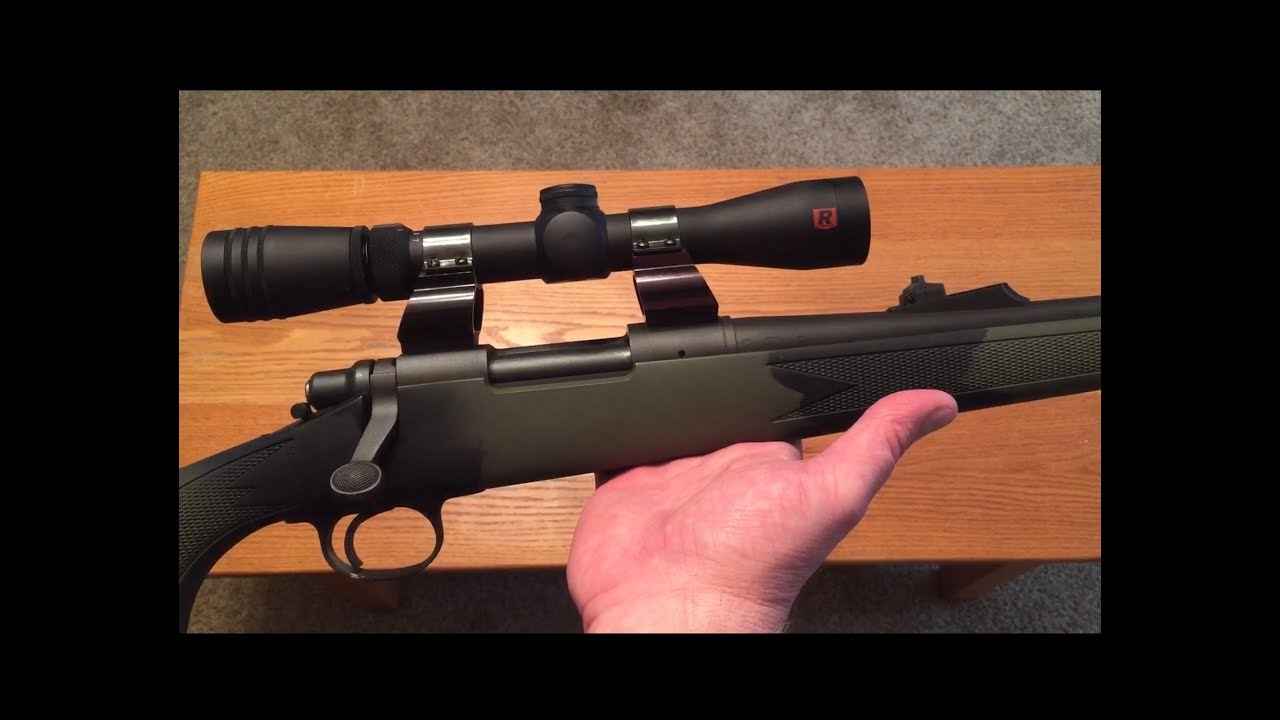 The Remington 700 ADL a great American hunting rifle. - YouTube
