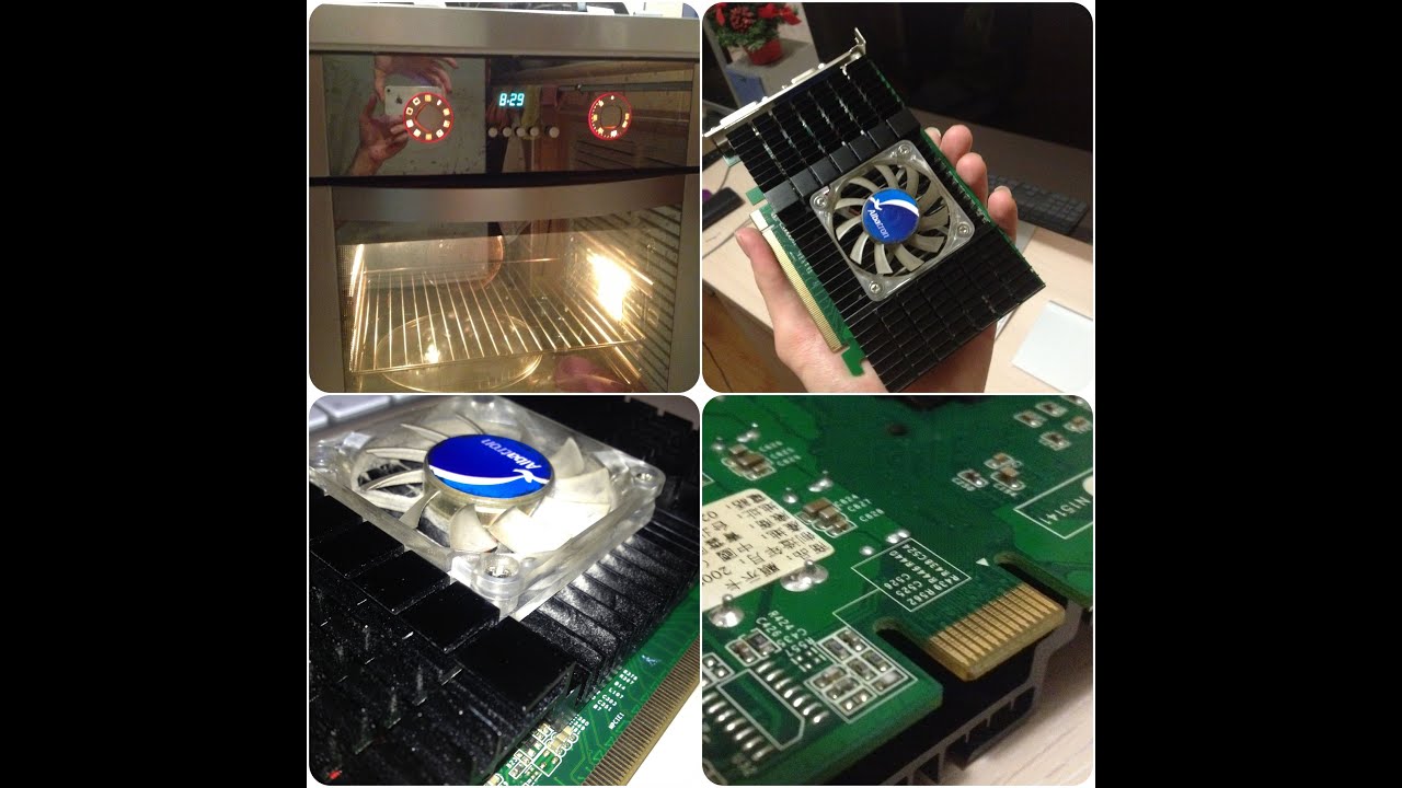 Fix Your Graphics Card by Baking in the Oven - YouTube