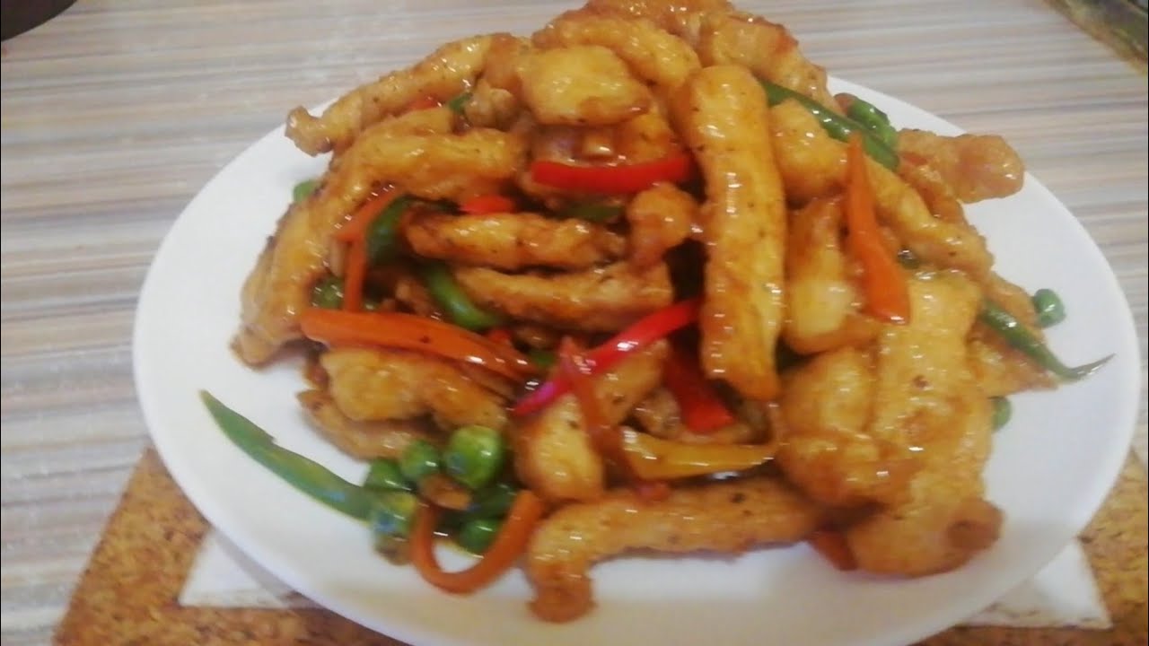 Chilli Chicken Stick | Soft and Saucy chicken stick #quickandeasyrecipe ...