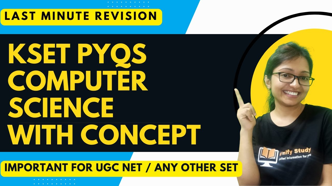 KSET PYQS CS Series-Day 3 | KSET Previous Years Solution with Concept-Computer Science - YouTube