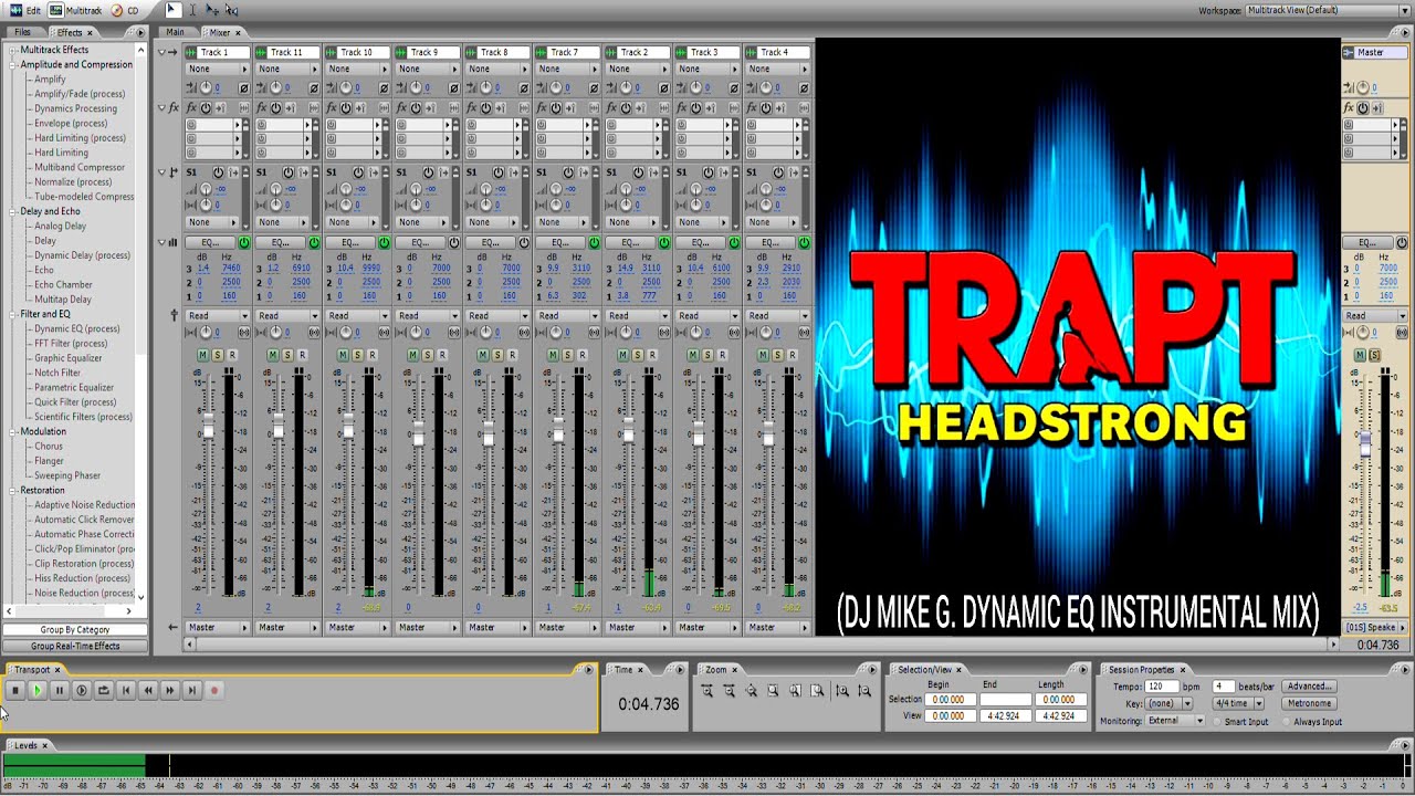 Trapt - Headstrong (DJ Mike G. Dynamic EQ Instrumental Mix) - YouTube