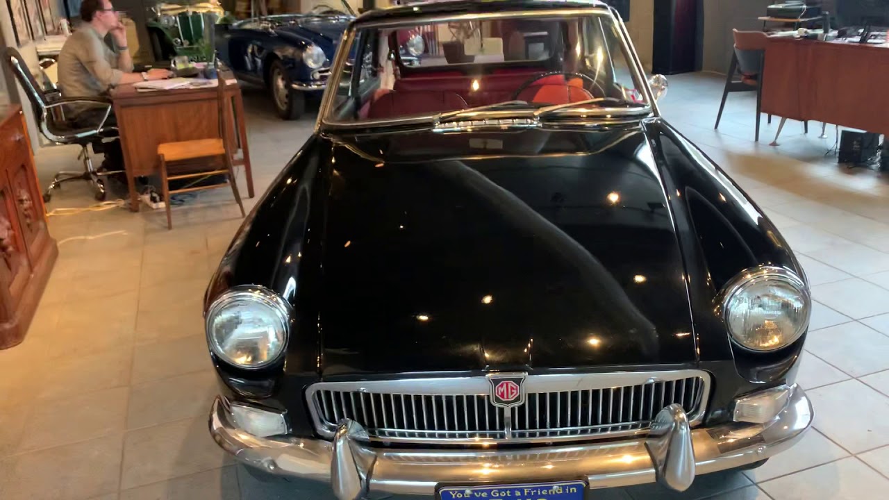 67 MGB GT walkaround - YouTube